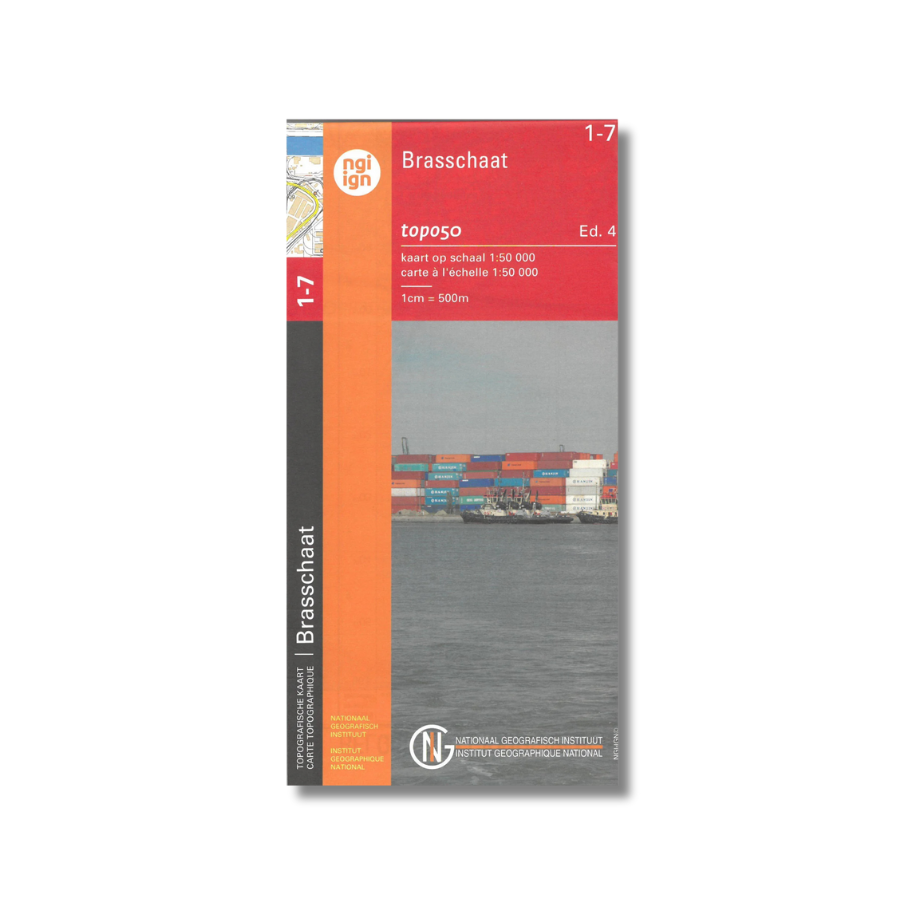 Carte IGN Belgique TOPO50 – 57 zones topographiques | Échelle : 1:50 0 ...